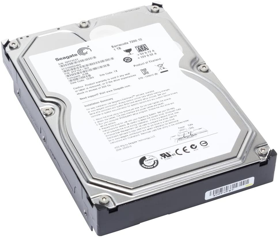 Seagate Barracuda 1 TB 7200 RPM 3.5" HDD — Rebuild IT