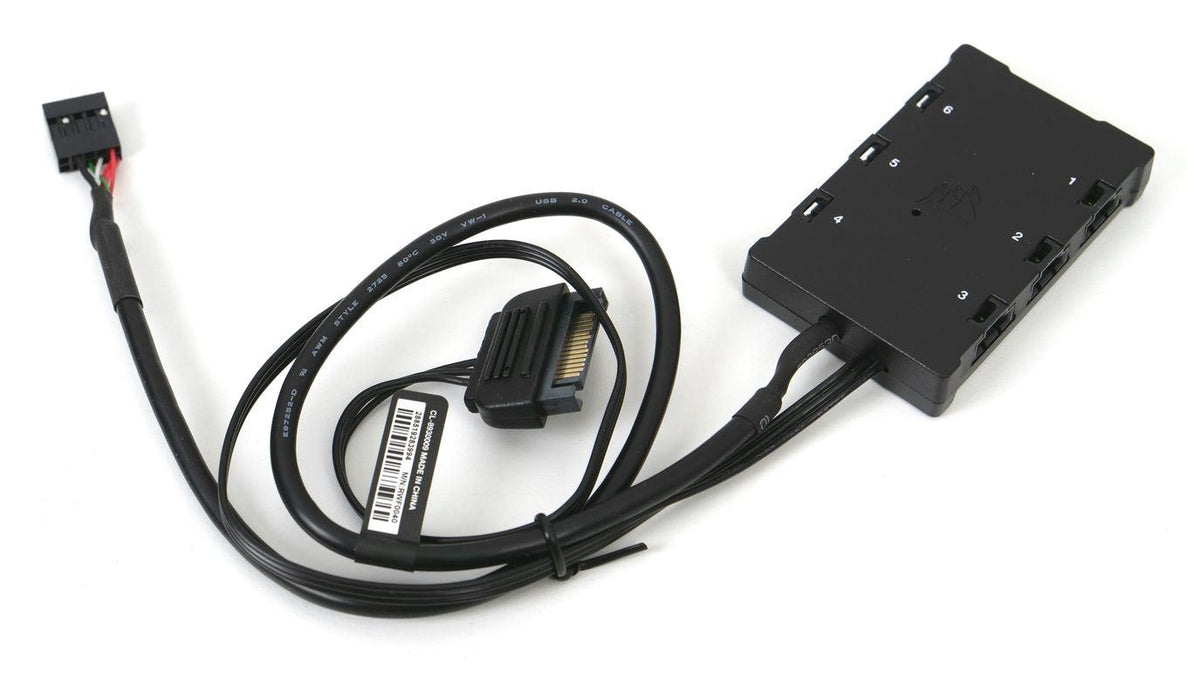 CORSAIR iCUE LIGHTING NODE CORE [CL-8930009] DIGITAL RGB HUB FAN CONTR ...