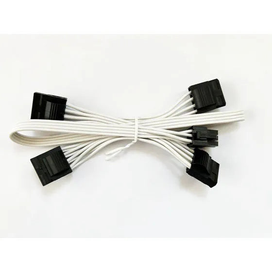 Type 4 - Flat White Ribbon Cable Molex with 4 connectors — Rebuild IT