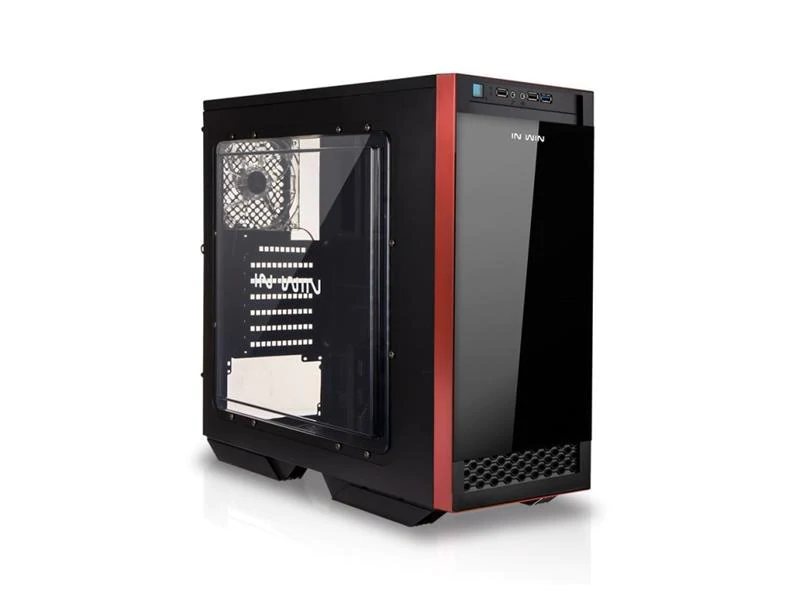 In Win 503 Midi Tower Sort/Rød — Rebuild IT